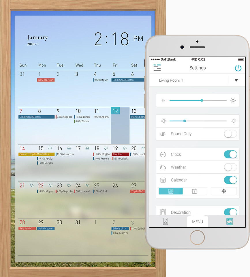 Atmoph Window | スマートなデジタル窓